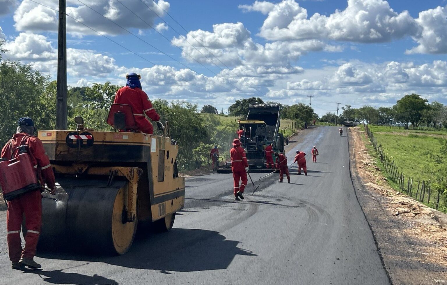 Rota do Leite: Obras na rodovia SE-175 avançam em Gararu e atingem ...
